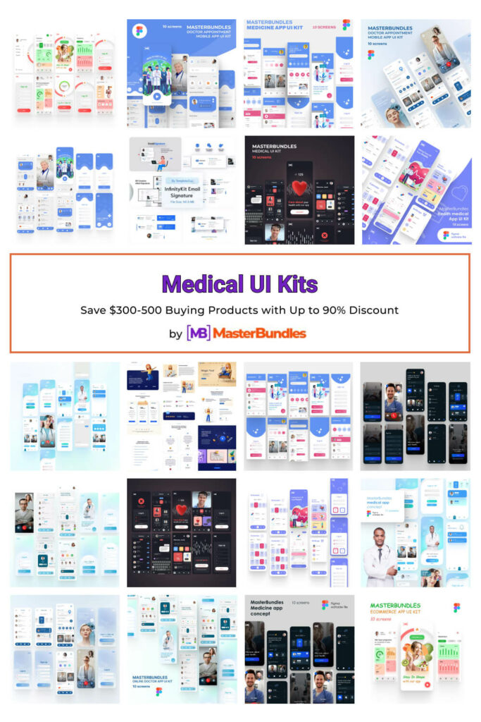 13+ Medical UI Kits 2023 - MasterBundles
