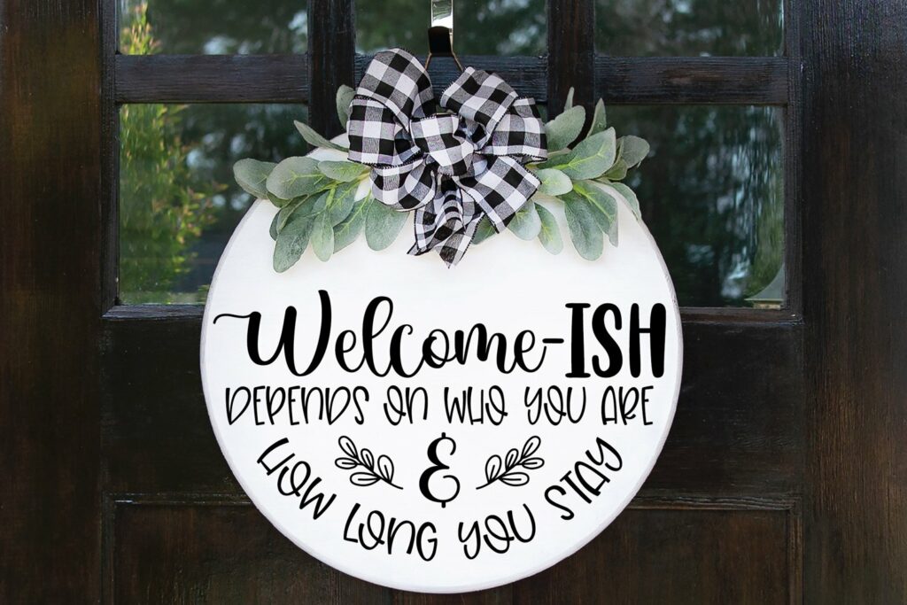 Funny Round Sign Bundle - Round SVG Files - Farmhouse Signs – MasterBundles