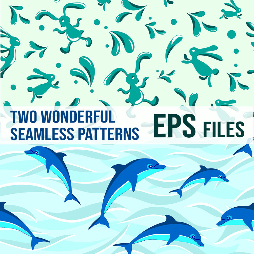 Easter Bunny Patterns Eggs Spring – MasterBundles