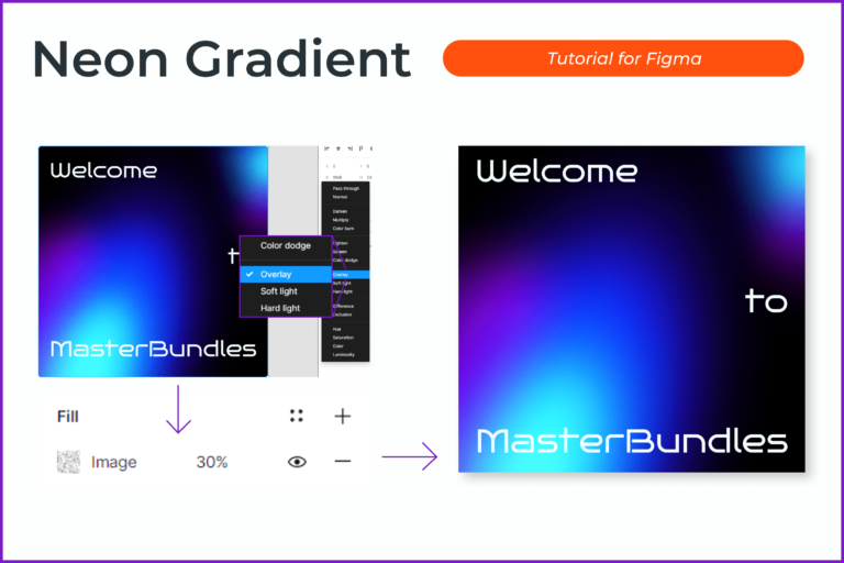 Neon & Space Gradients: Step-by-Step Tutorial in Figma