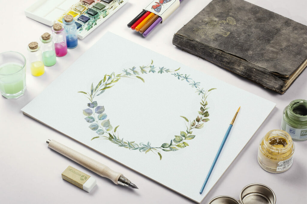 Spring Story Watercolor set – MasterBundles