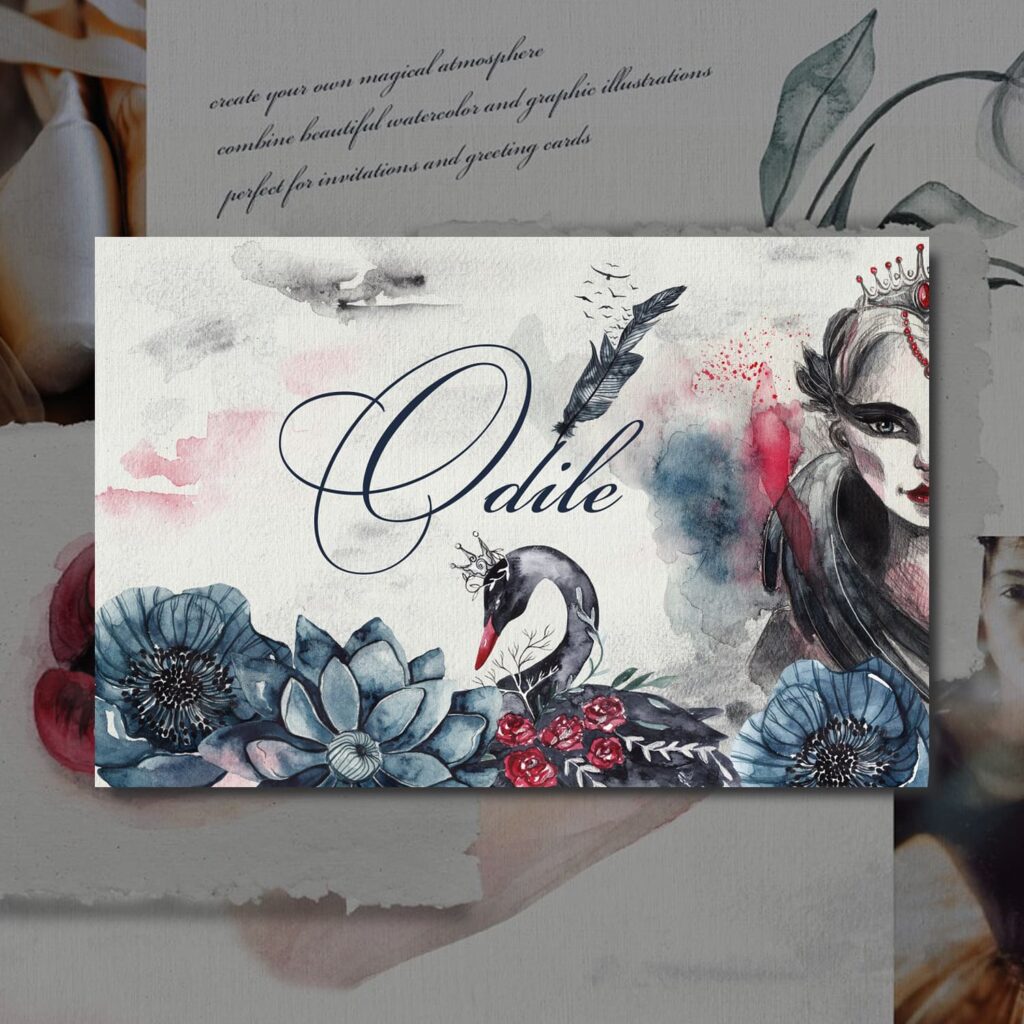 Odile. Black Swan Collection – MasterBundles