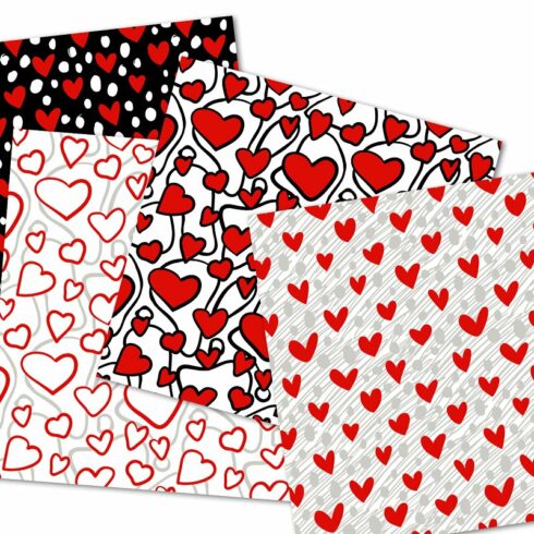 Valentines Day Digital Paper | Master Bundles