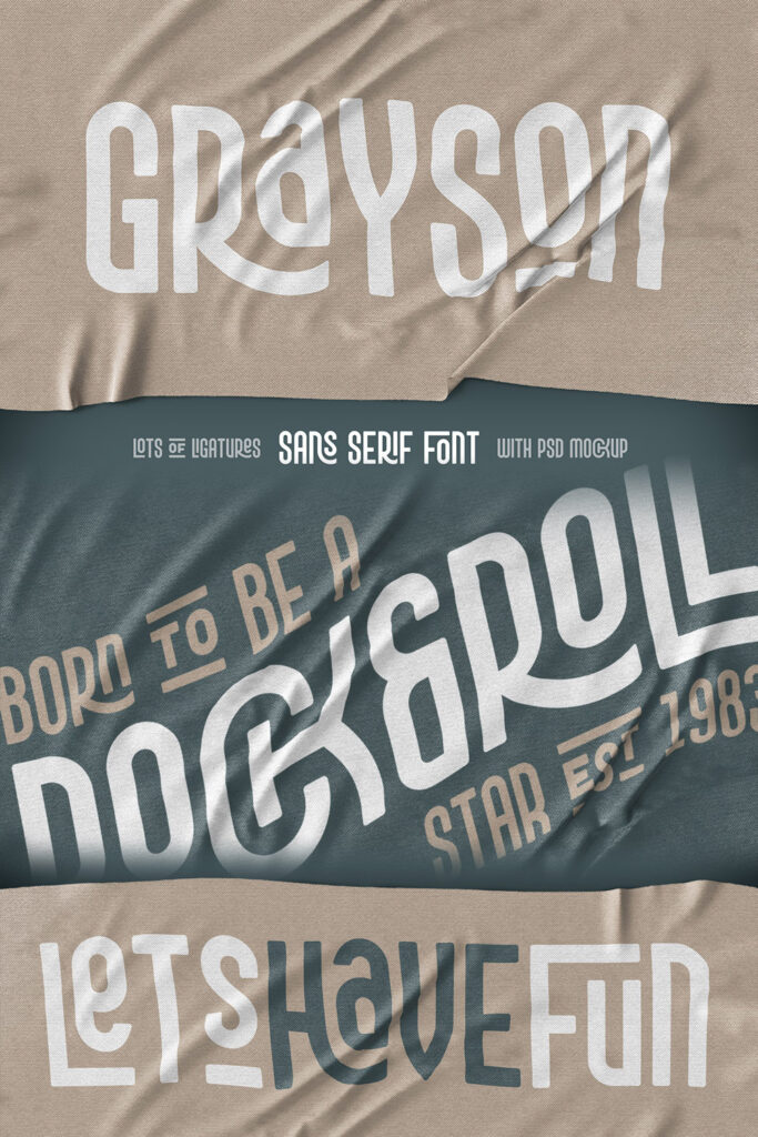 Grayson font & mockup | MasterBundles