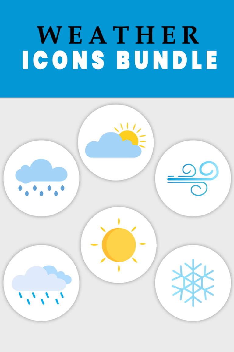 Solid Weather Icons Bundle - MasterBundles
