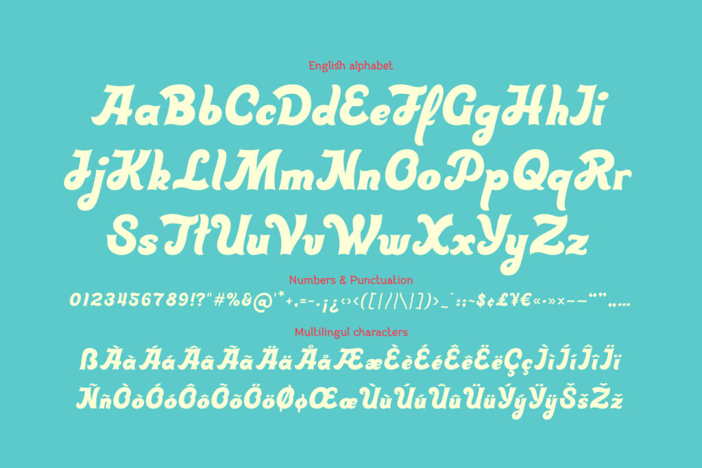 Sunny Bay font and graphics - MasterBundles