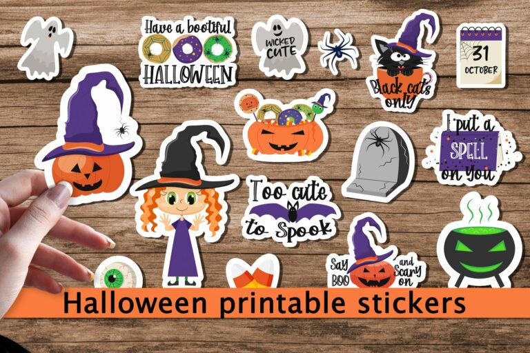 MEGA Stickers Bundle Printable and Digital – MasterBundles