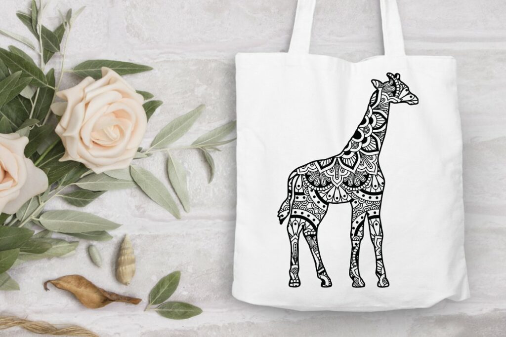 Giraffe Mandala SVG, Giraffe Clipart – MasterBundles