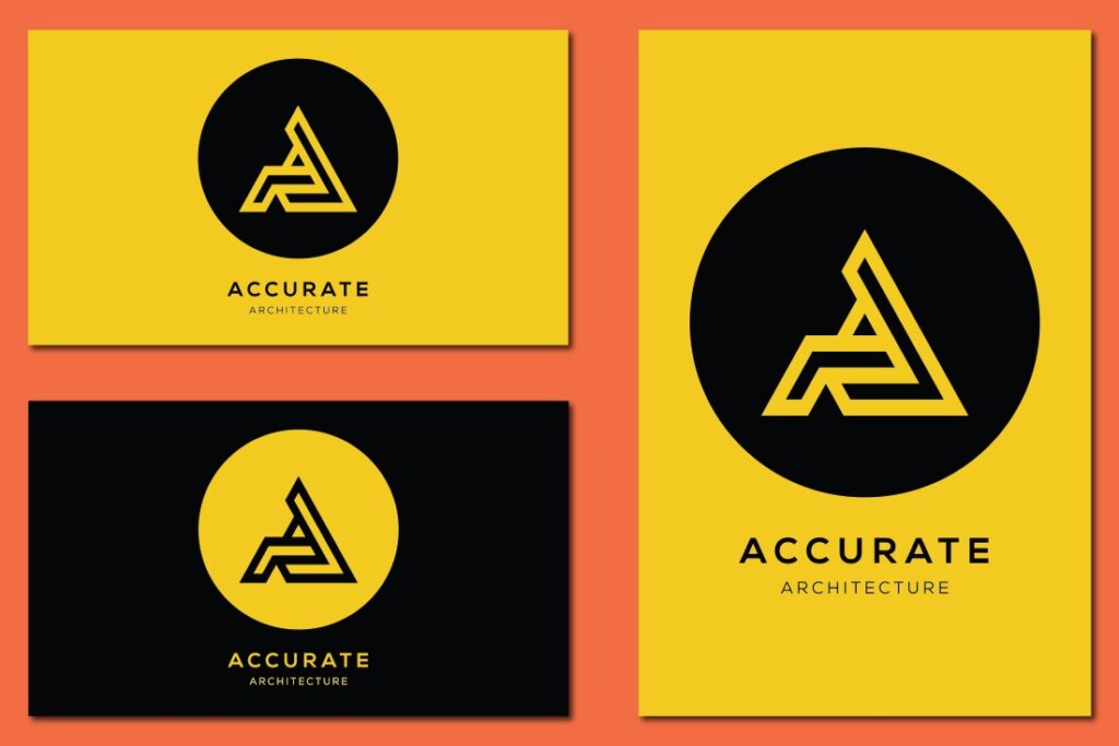 Letter A & Architecture Design Logo Template - MasterBundles