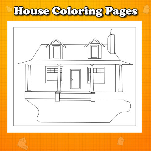 House Coloring Pages - MasterBundles