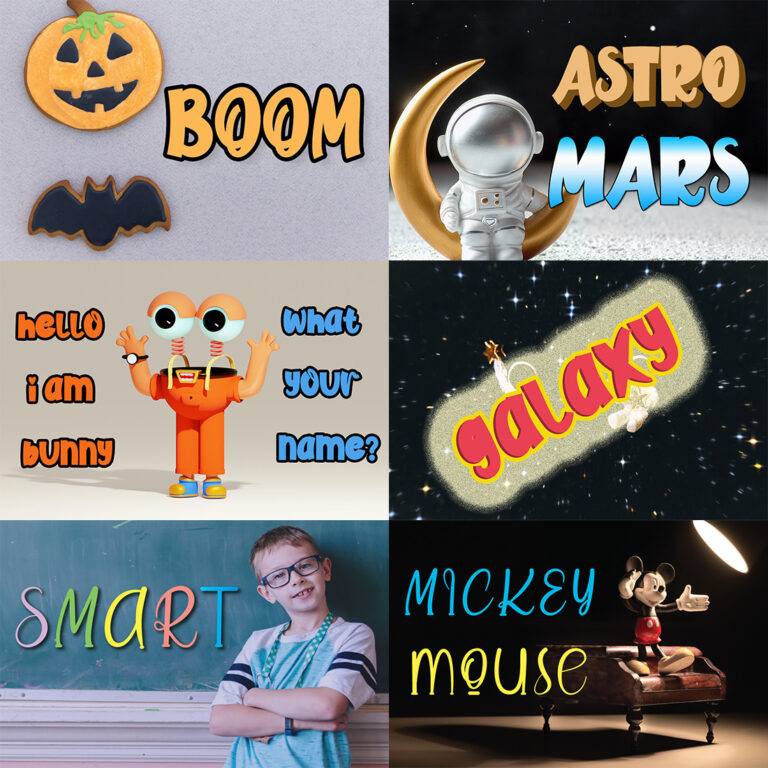 Cartoon Font Bundle - MasterBundles