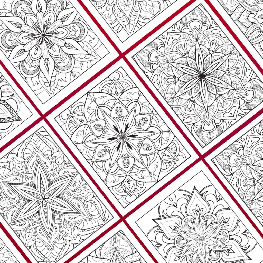 Mandala coloring page KDP Bundle - MasterBundles