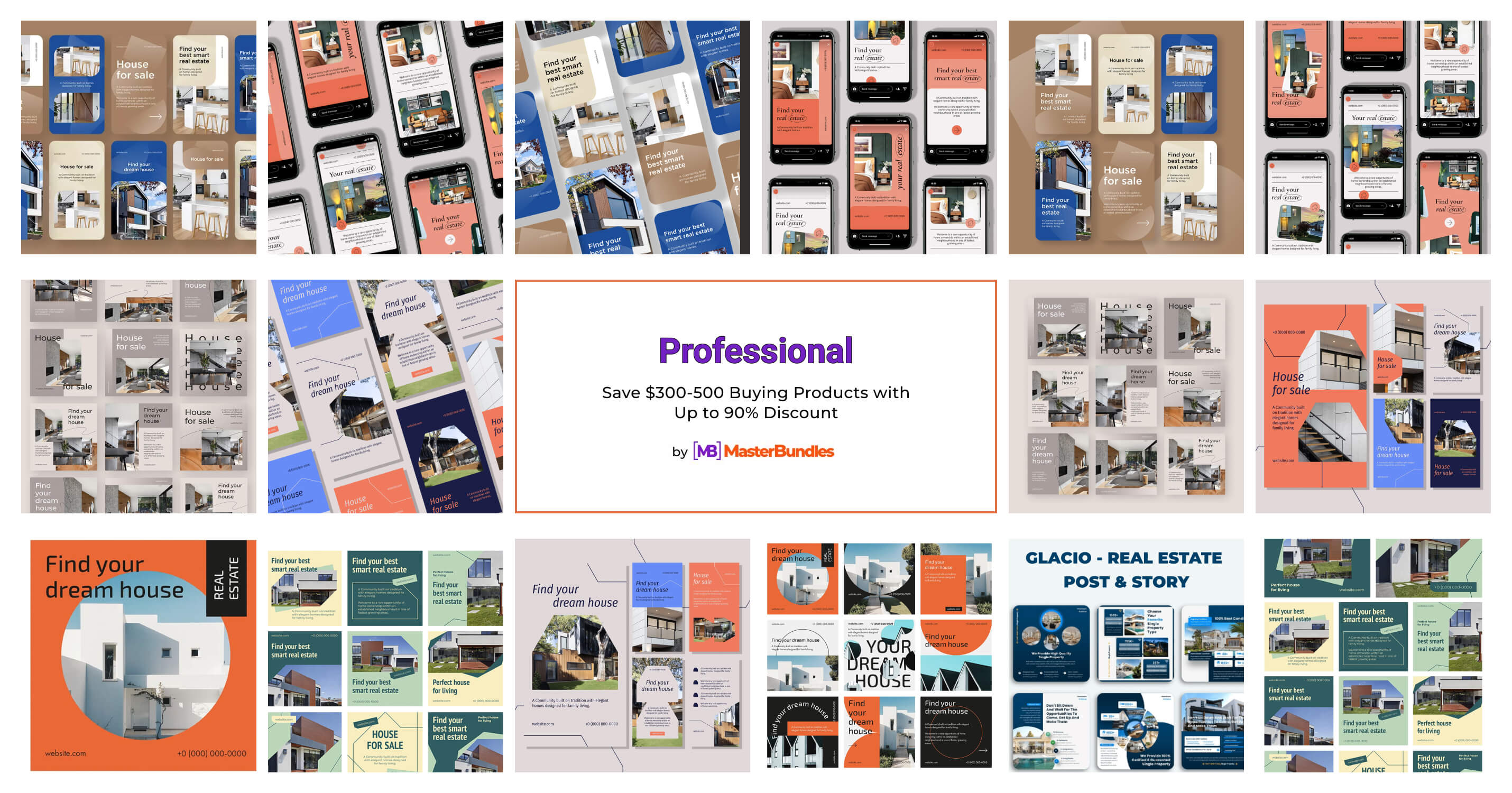 20+ Professional Social Media Templates for 2025 - MasterBundles