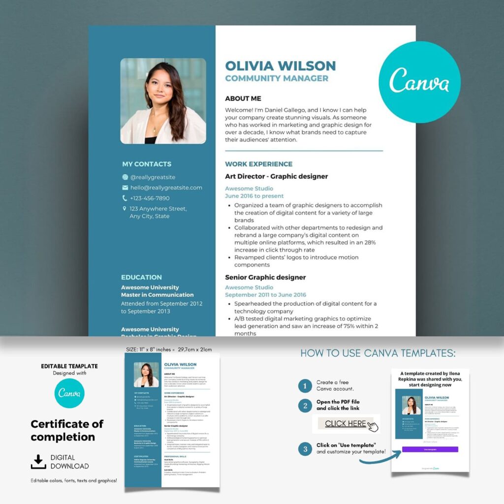 Marketing Officer CV Template | Master Bundles
