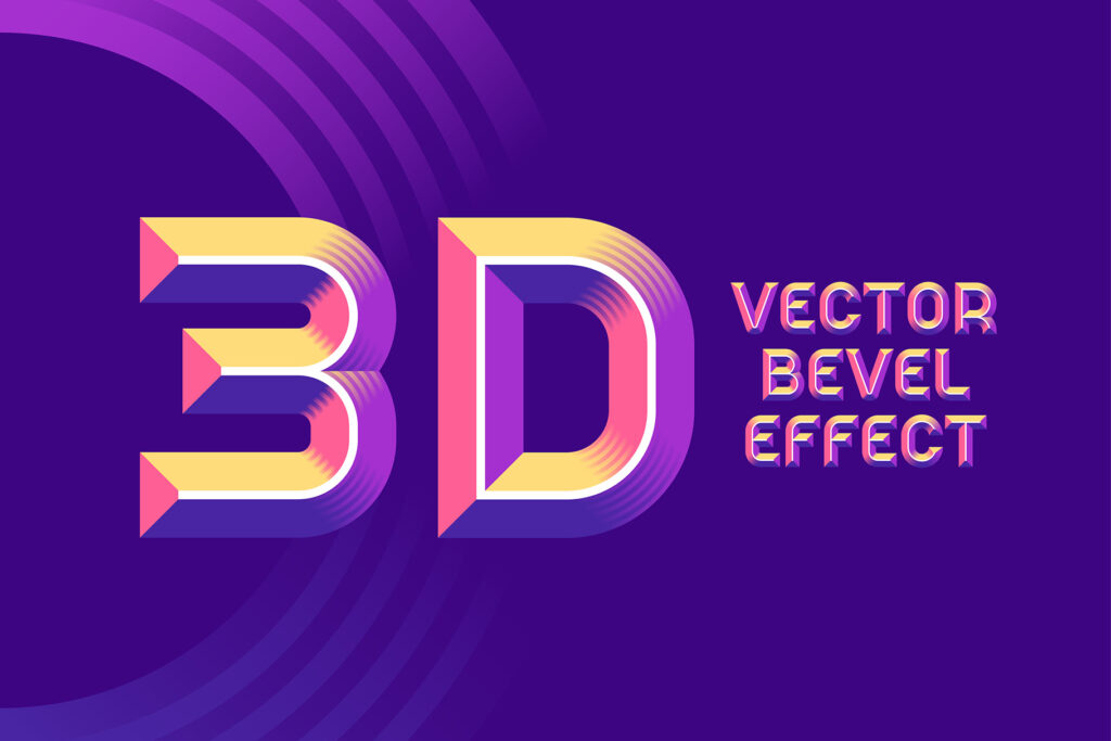 Record Label - Color Vector Font - MasterBundles
