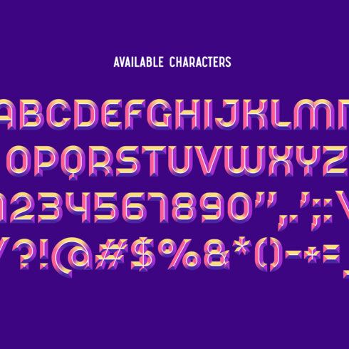 Record Label - Color Vector Font | MasterBundles