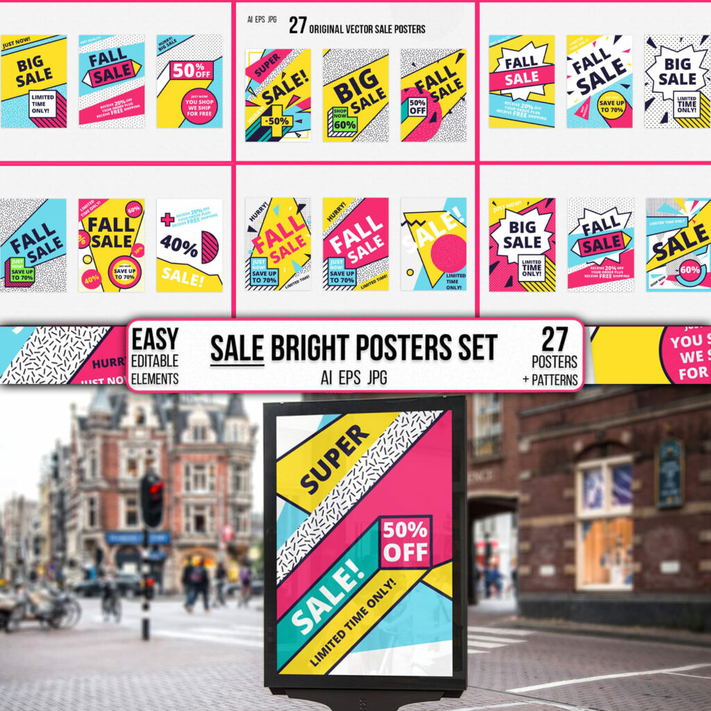 170 Doodles + Elements + Patterns | Master Bundles