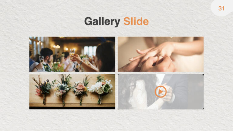 Rustic Wedding Powerpoint Template – MasterBundles