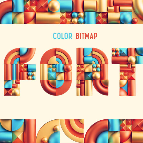 BLX - Color Bitmap Font | MasterBundles