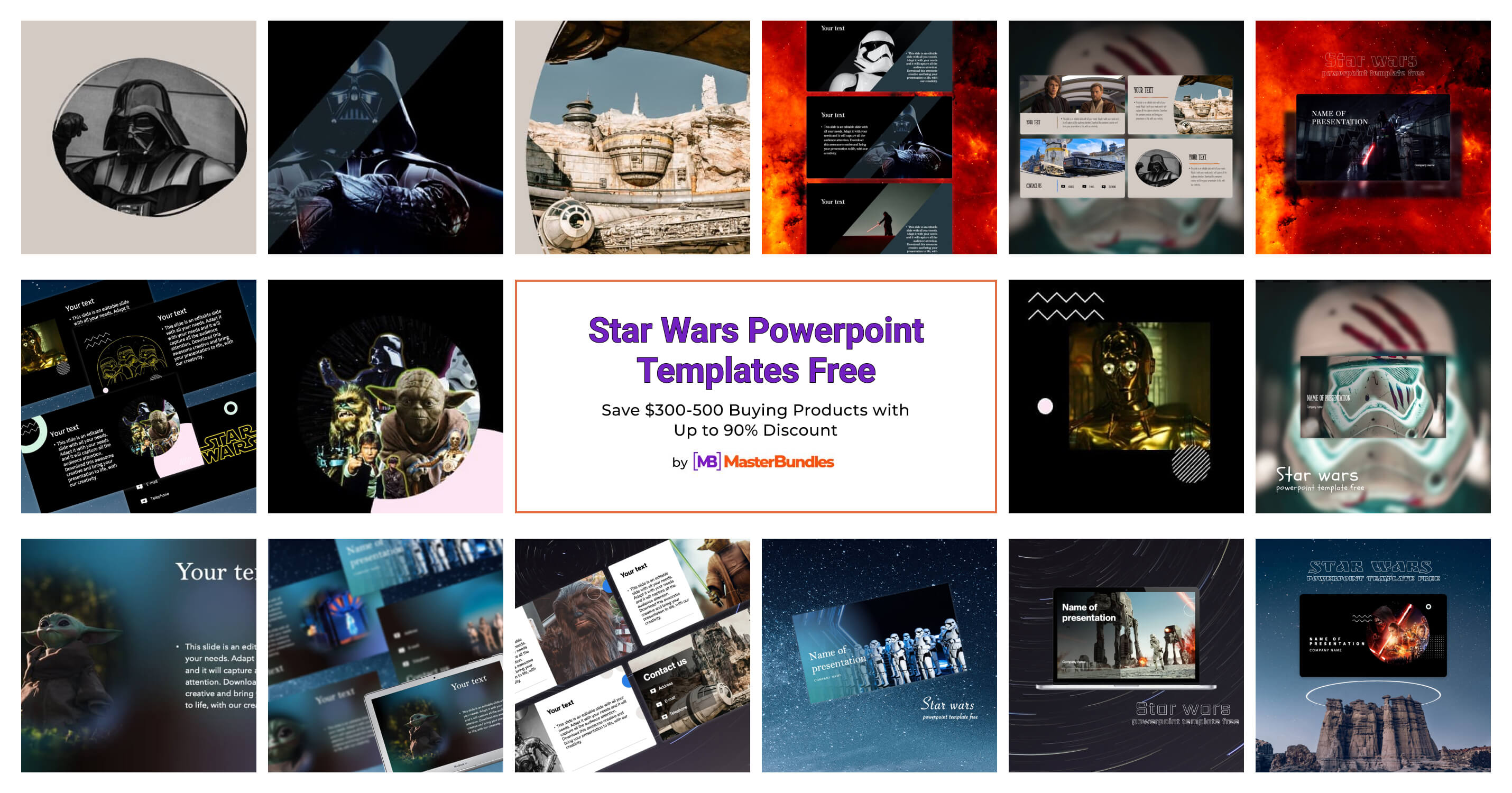 12+ Free Star Wars Presentation Templates for 2025 - MasterBundles