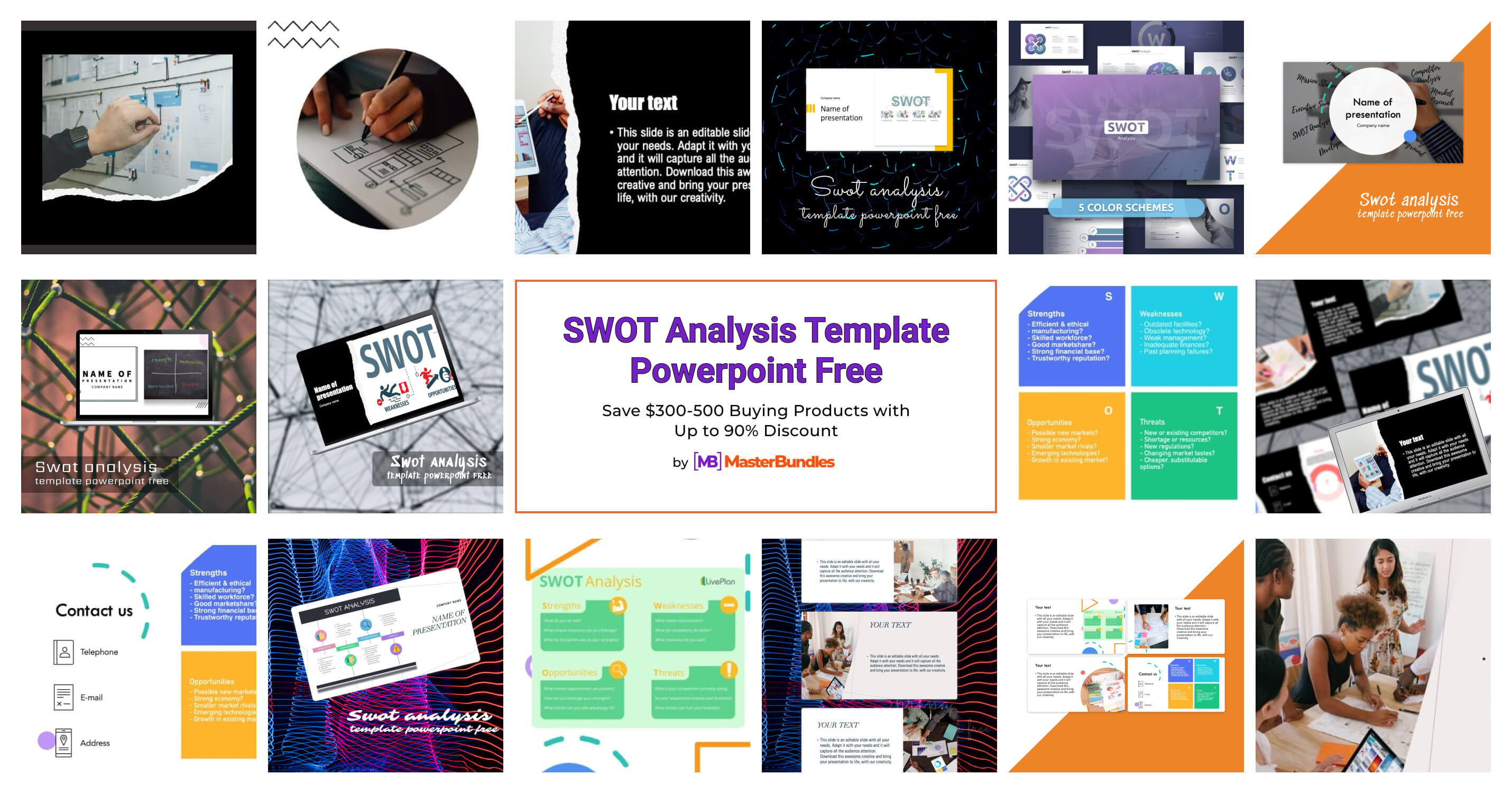 43+ SWOT Analysis Template Powerpoint Free for 2025 - MasterBundles