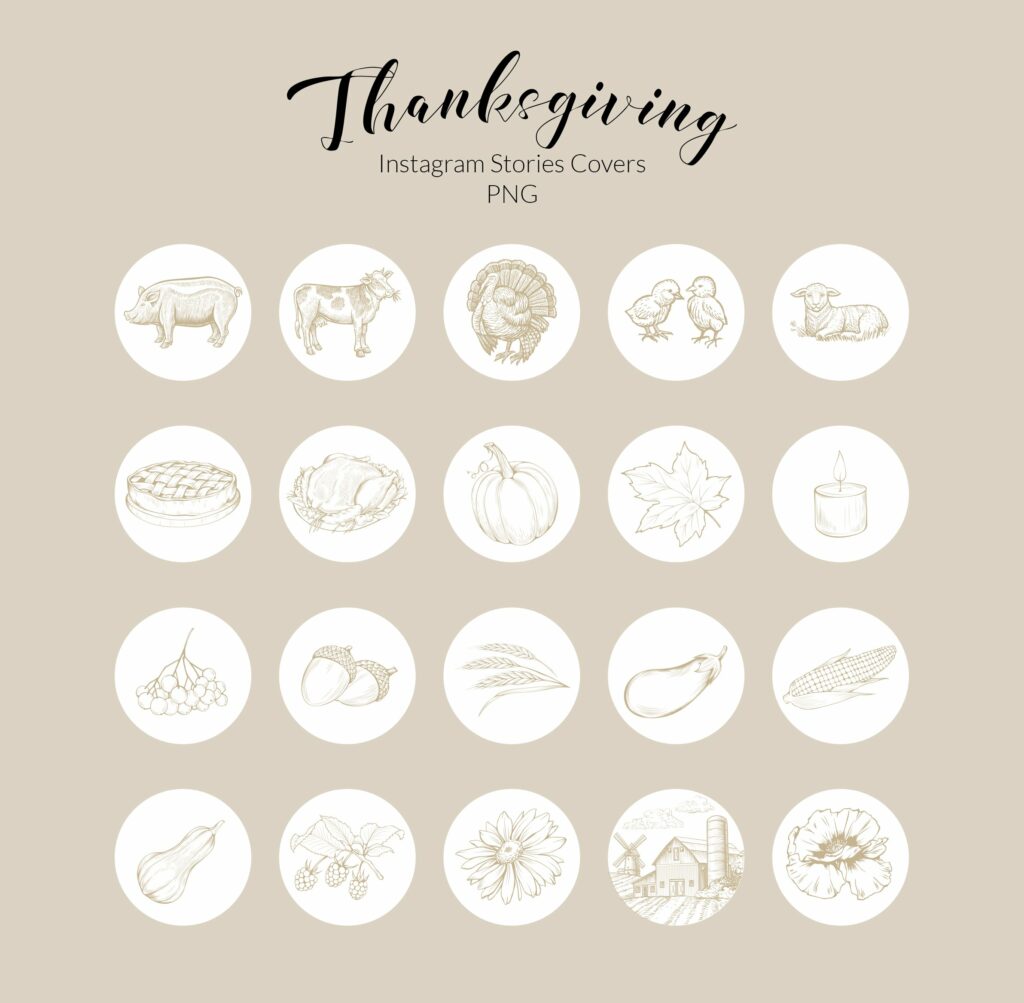 The BUNDLE of Thanksgiving Graphics – MasterBundles