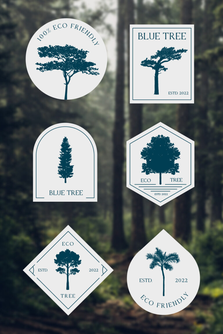 6 Tree Logo Design Templates – MasterBundles