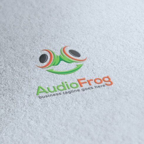 Audio Frog Logo | MasterBundles