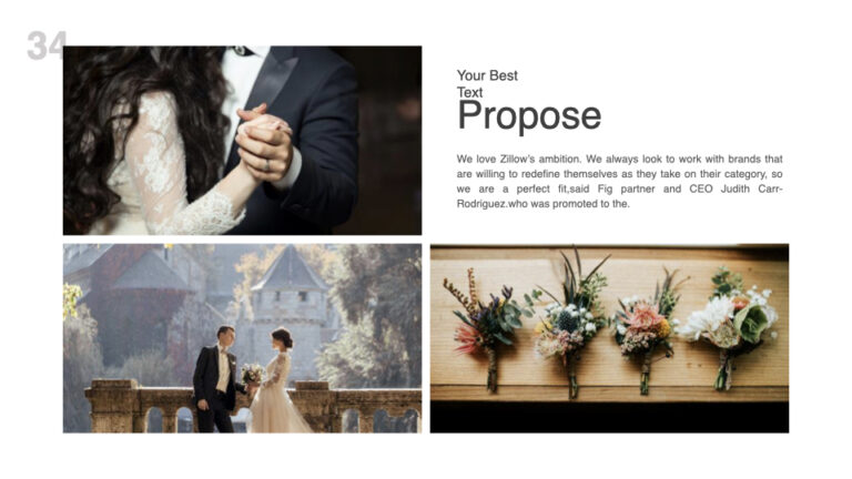 Wedding Planner Presentation Template – MasterBundles