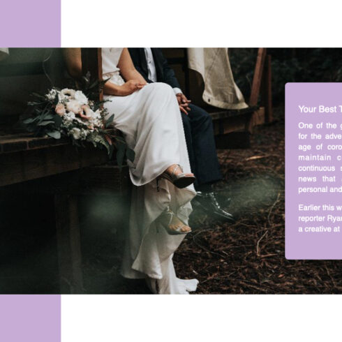 Wedding Slideshow Presentation Template | Master Bundles