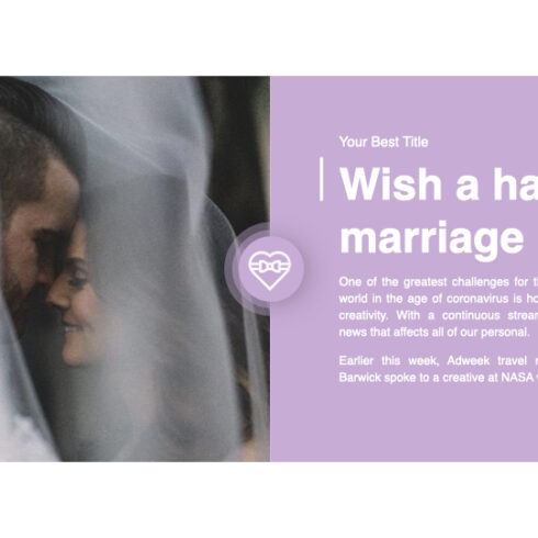 Wedding Slideshow Presentation Template | Master Bundles