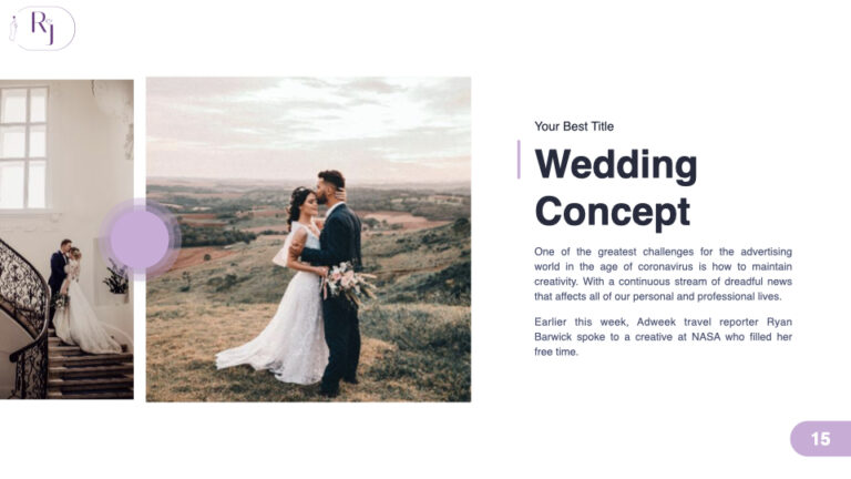 Wedding Slideshow Presentation Template – MasterBundles