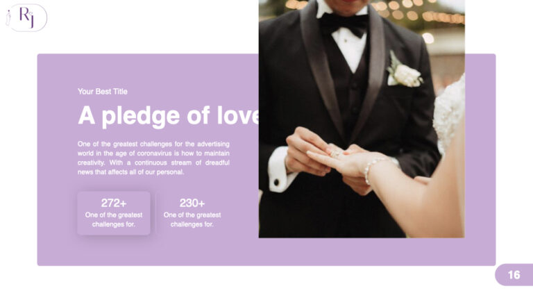 Wedding Slideshow Presentation Template – MasterBundles