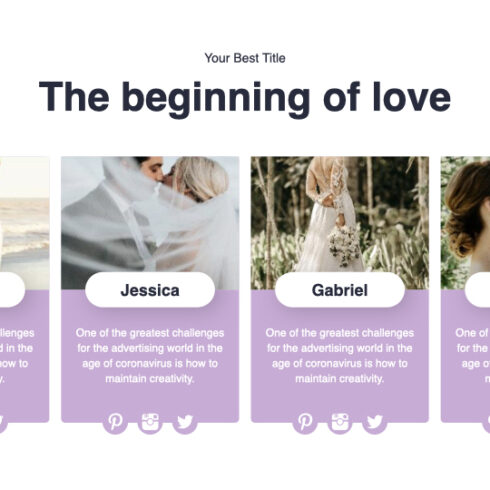 Wedding Slideshow Presentation Template | Master Bundles