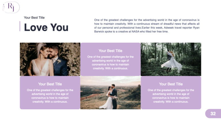 Wedding Slideshow Presentation Template – MasterBundles