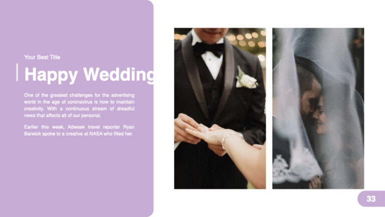 Wedding Slideshow Presentation Template – MasterBundles