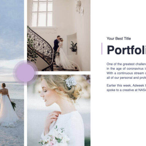 Wedding Slideshow Presentation Template | Master Bundles