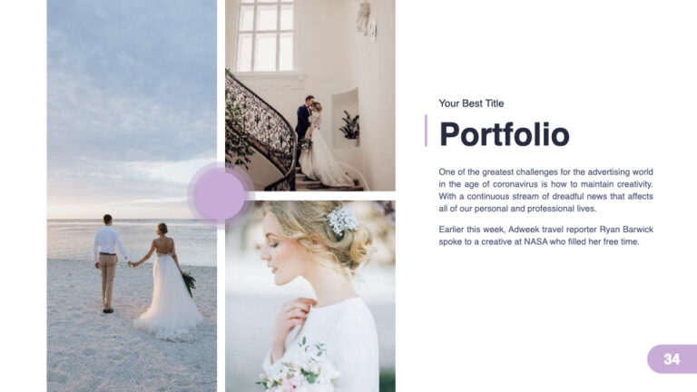 Wedding Slideshow Presentation Template – MasterBundles