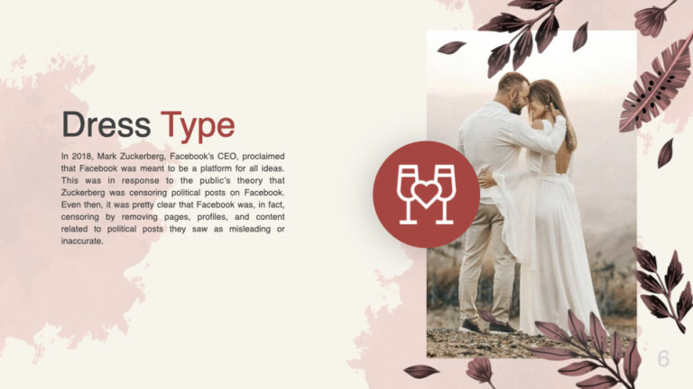 Wedding Party Powerpoint Template – MasterBundles