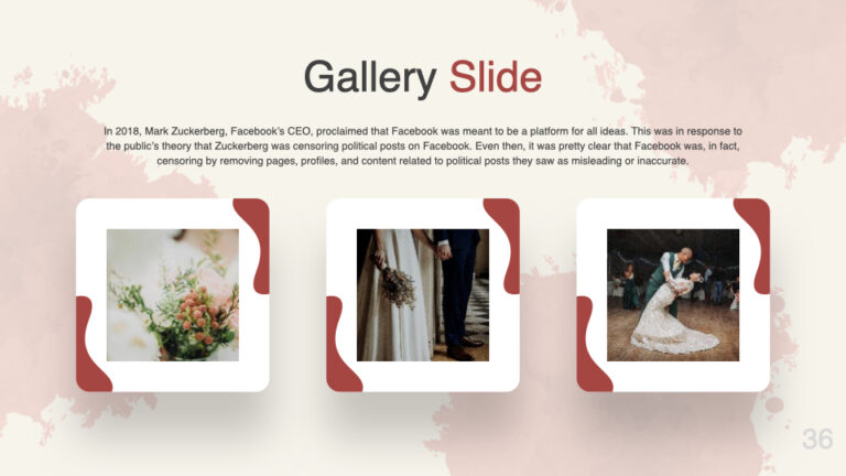 Wedding Party Powerpoint Template – MasterBundles