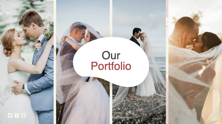 Wedding Party Powerpoint Template – MasterBundles