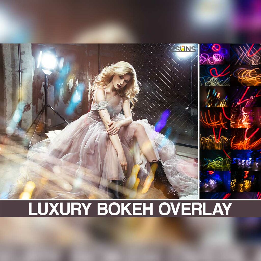 Neon overlays, Bokeh overlay, Christmas overlays, Photoshop overlay ...