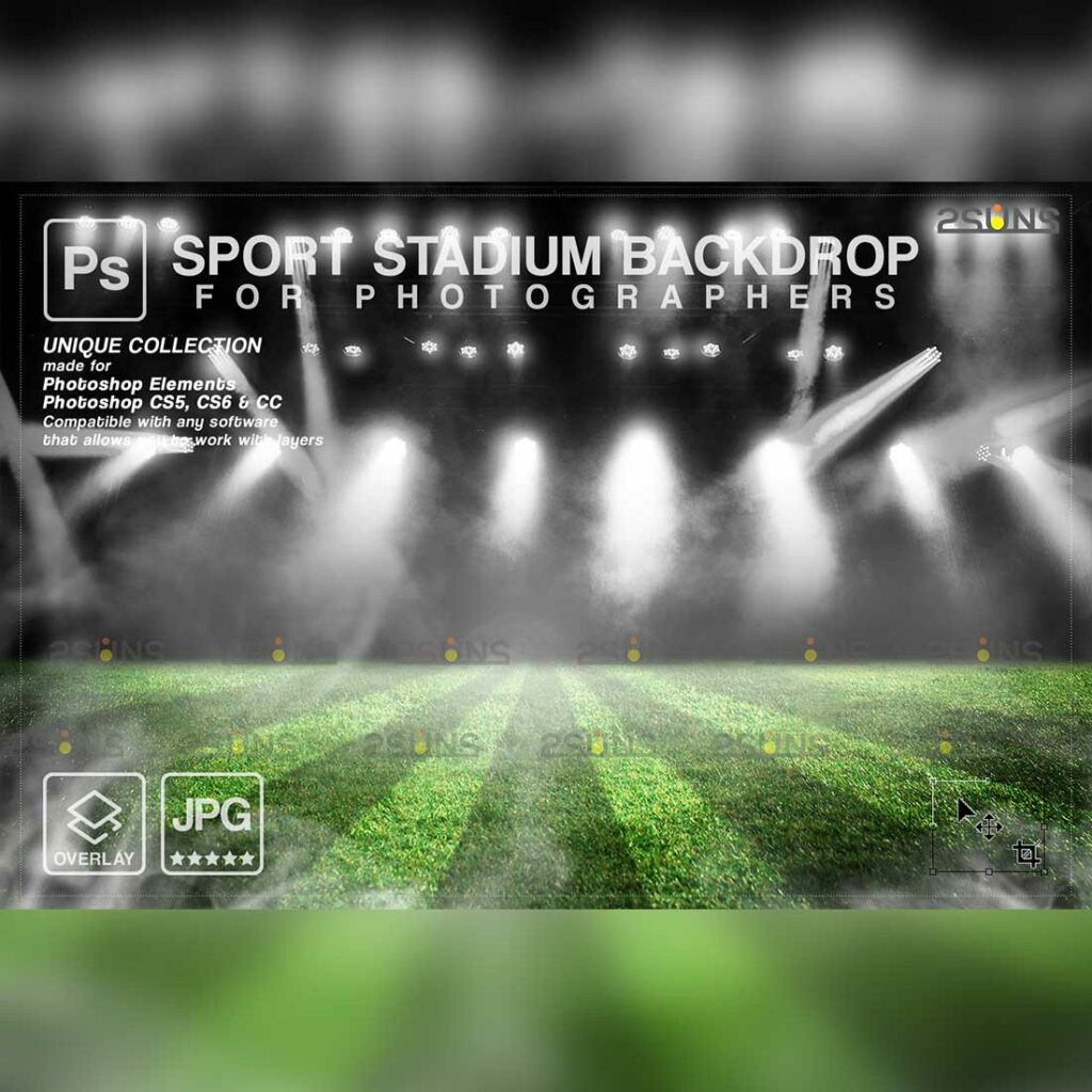 Football Backdrop Sports Digital - MasterBundles