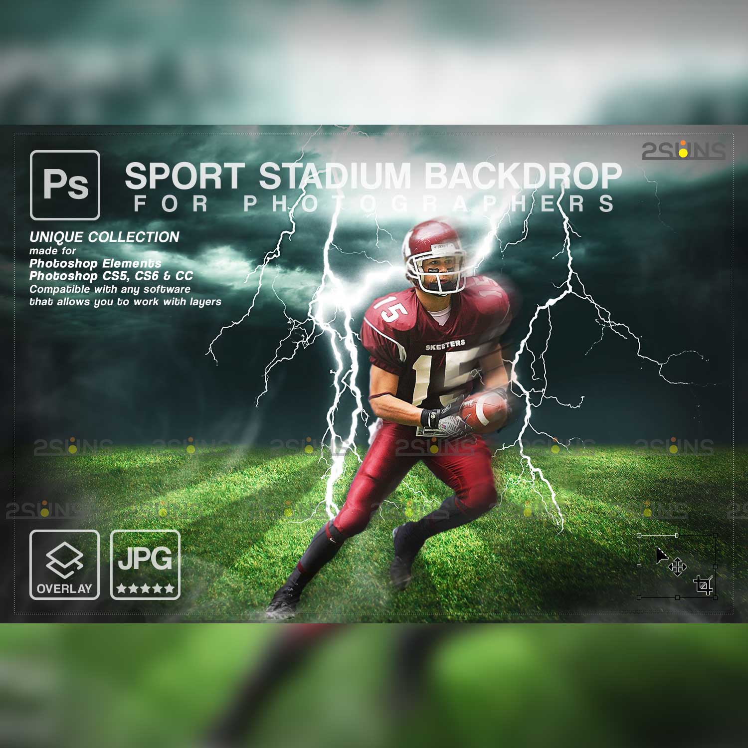 Football Backdrop Sports Digital - MasterBundles
