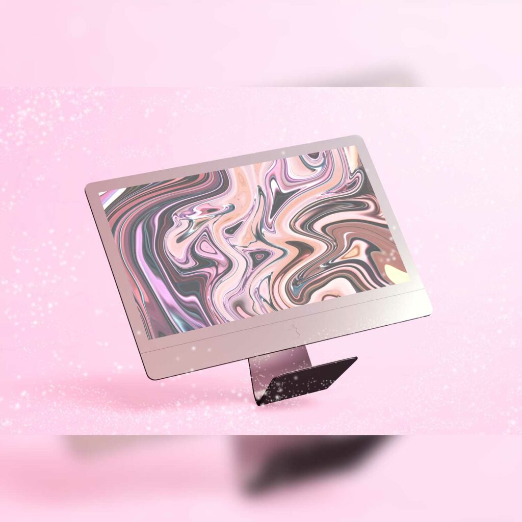 Pastel Marble digital paper, Rainbow Marble photoshop texture ...