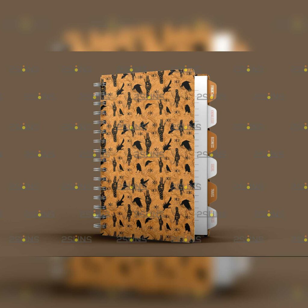 Halloween Digital Paper, Halloween pattern, Seamless Patterns, Gothic ...