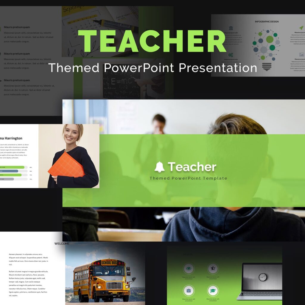 Teacher Themed Powerpoint Presentation – MasterBundles