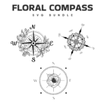 Floral Compass SVG – MasterBundles