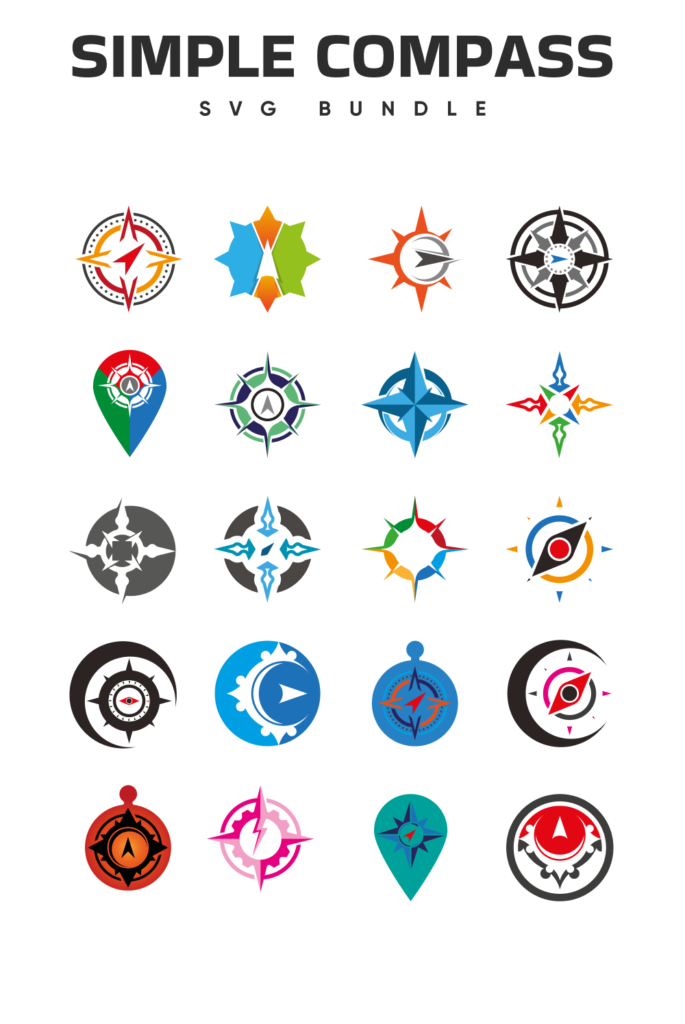 Simple Compass SVG – MasterBundles