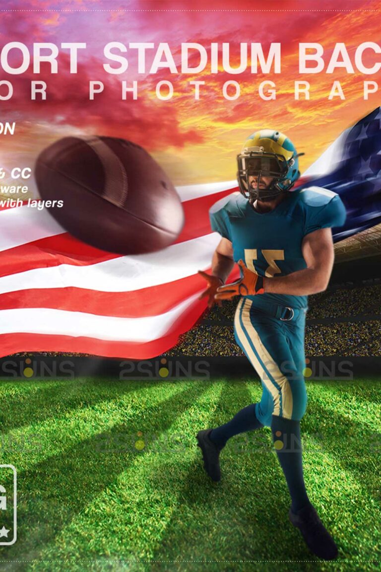 Football Backdrop Sports Digital - MasterBundles